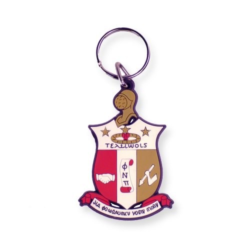 Kappa Alpha Psi PVC Crest Keychain - The College Crib