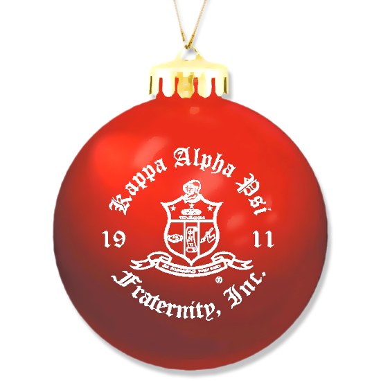 Kappa Alpha Psi Ornament Ball - The College Crib