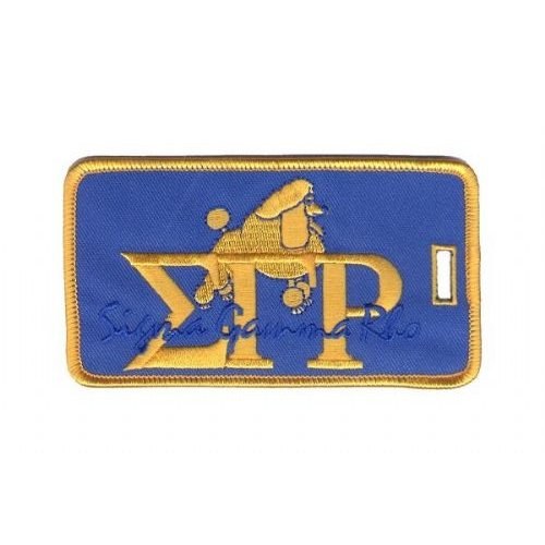 Sigma Gamma Rho Signature Luggage Tag - The College Crib