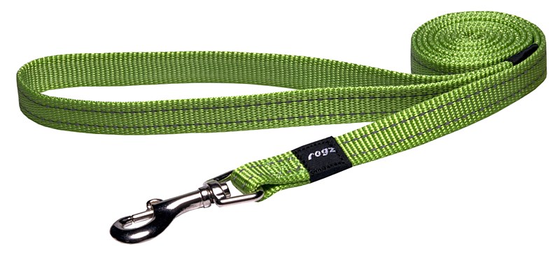 Rogz Dog Lead Classic Medium Lime - Mega Pet Warehouse