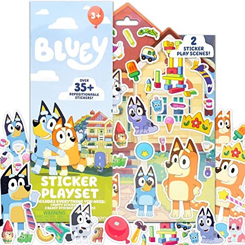 Bluey Sticker Playset - Pop's Culture Shoppe