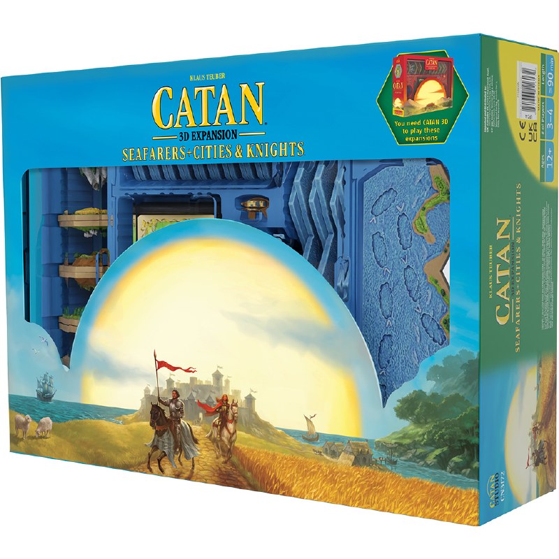 Catan 3D Expansion: Seafarers + Cities & Knights - Pop's Culture Shoppe