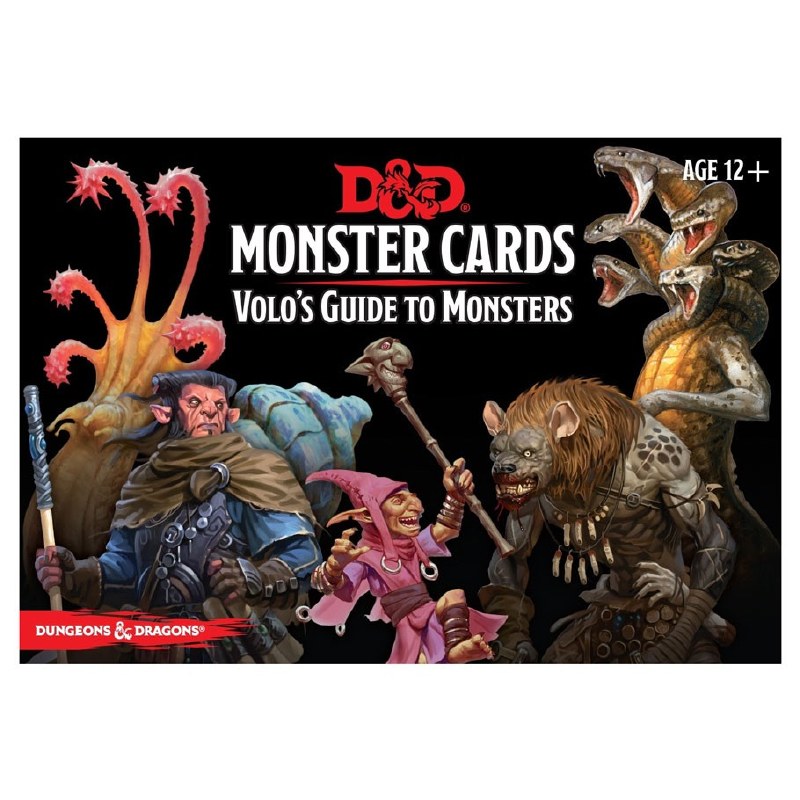 Dungeons & Dragons Monster Cards: Volo's Guide to Monsters - Pop's ...