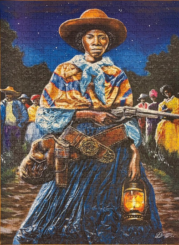 Young Harriet Tubman Outlaw For Freedom 1000pc Puzzle