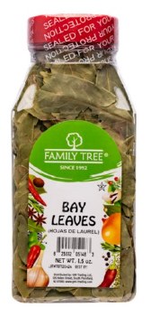 Family Tree Bay Leaves Hojas de Laurel 43g