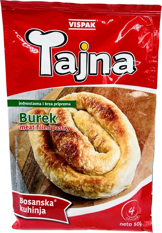 Vispak Tajna Burek Meat Seasoning Mix 50g - PVEuroMarket.com