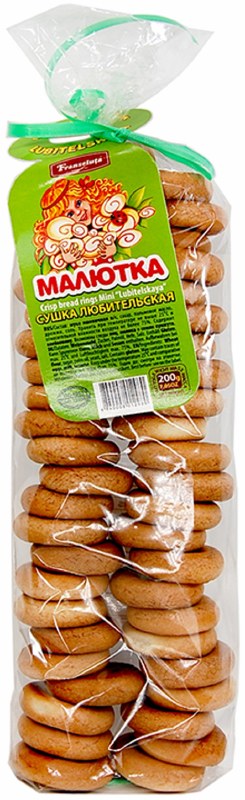Franzeluta Mini Sushka Lubitelskaya Bread Rings 200g - PVEuroMarket.com