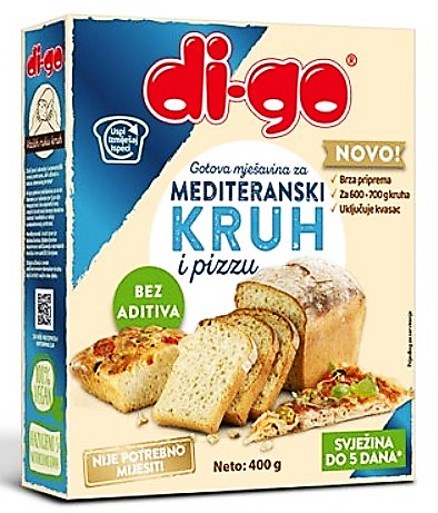 Digo Mediteranski Kruh Bread Mix 400g - PVEuroMarket.com