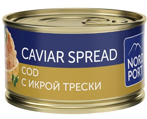 Nord Port Cod Roe Caviar Spread 130g R