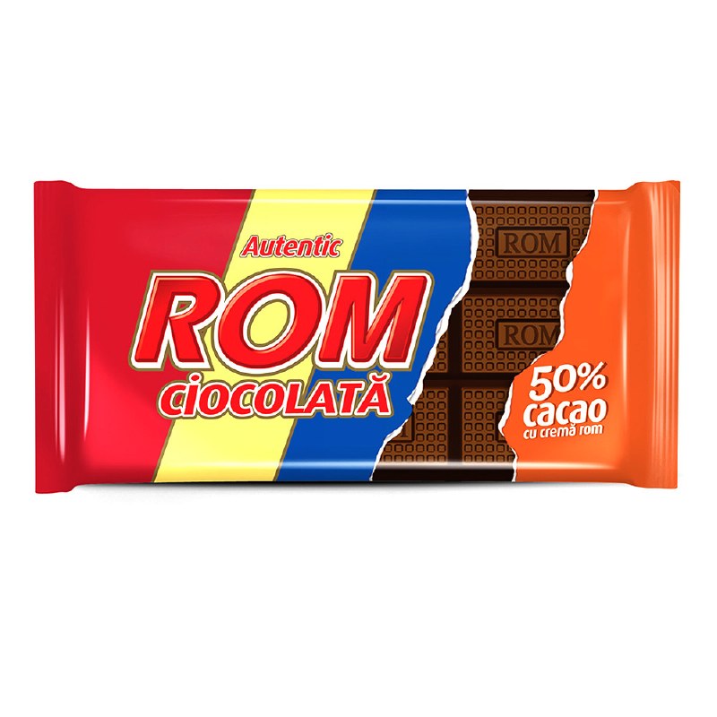 Kandia ROM Rum Chocolate Bar 50 Percent Cocoa 88g - PVEuroMarket.com