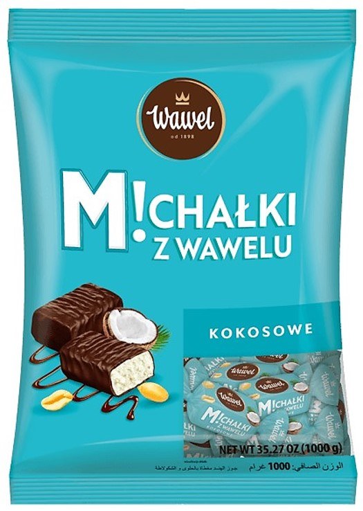 Wawel Michalki z Wawelu Chocolates with Coconut Filling 1000g ...