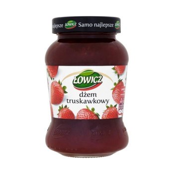 Lowicz Strawberry Jam 450g - PVEuroMarket.com