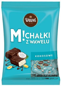 Wawel Michalki z Wawelu Chocolates with Coconut Filling 1000g ...