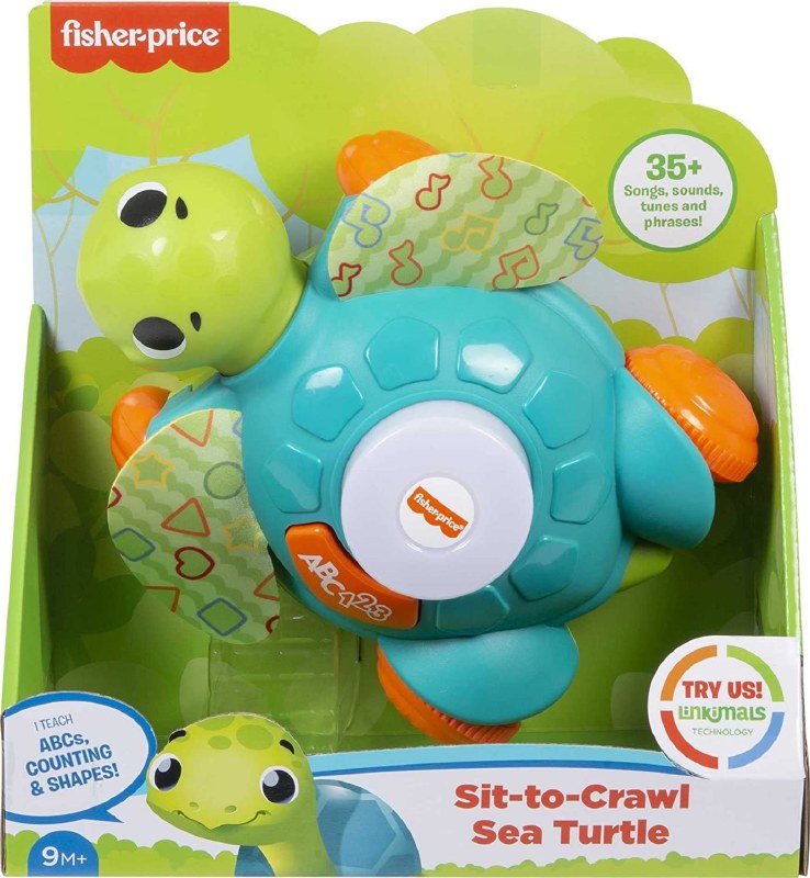FISHER PRICE SIT TO CRAWL SEA TURTLE - MARCO'S EMPORIUM