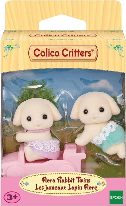 CALICO CRITTERS FLORA RABBIT TWINS - MARCO'S EMPORIUM