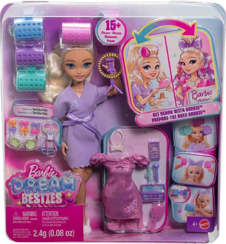 BARBIE DREAM BESTIES GET READY MALIBU - MARCO'S EMPORIUM