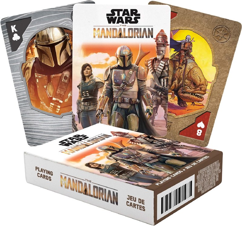 PLAYING CARDS STAR WARS MANDALORIAN - MARCO'S EMPORIUM