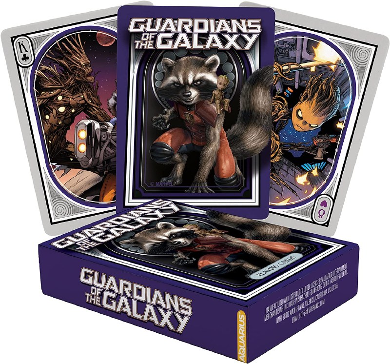 PLAYING CARDS GUARDIANS OF THE GALAXY - MARCO'S EMPORIUM