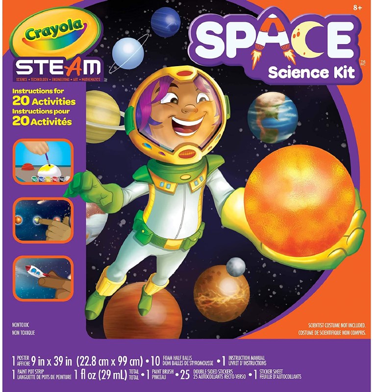 CRAYOLA SOLAR SYSTEM SCIENCE KIT - MARCO'S EMPORIUM