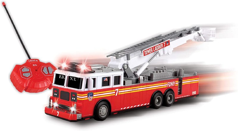 DARON FDNY R/C LADDER TRUCK WITH L&S - MARCO'S EMPORIUM
