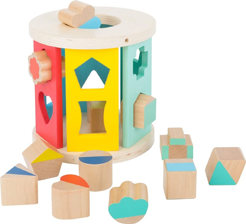 SMALL FOOT SHAPE SORTING CUBE - MARCO'S EMPORIUM