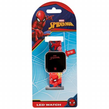 MARVEL SPIDERMAN LED WATCH - MARCO'S EMPORIUM