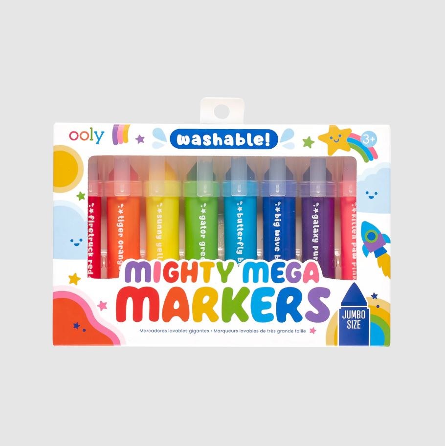 Mighty Mega Markers Set of 8 - GIFTS & THINGS