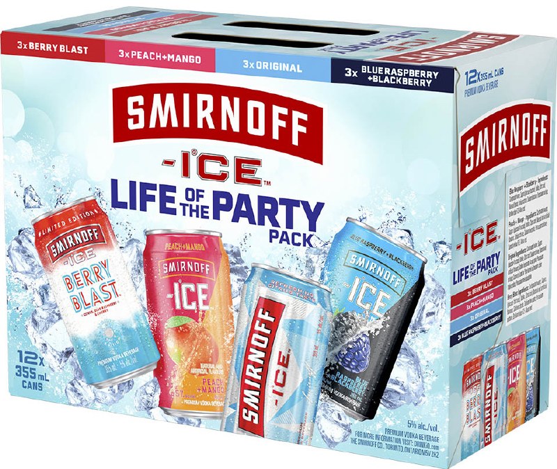 12C Smirnoff Ice Party Pack - Rayzr's Cellar