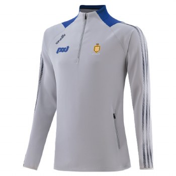 O'Neills Clare GAA Dynamo Hybrid Half Zip Silver Royal Navy Age 5-6 ...