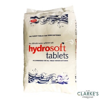 Hydrosoft Water Softener Salt Tablets 25 Kg - Clarkes Bailieborough