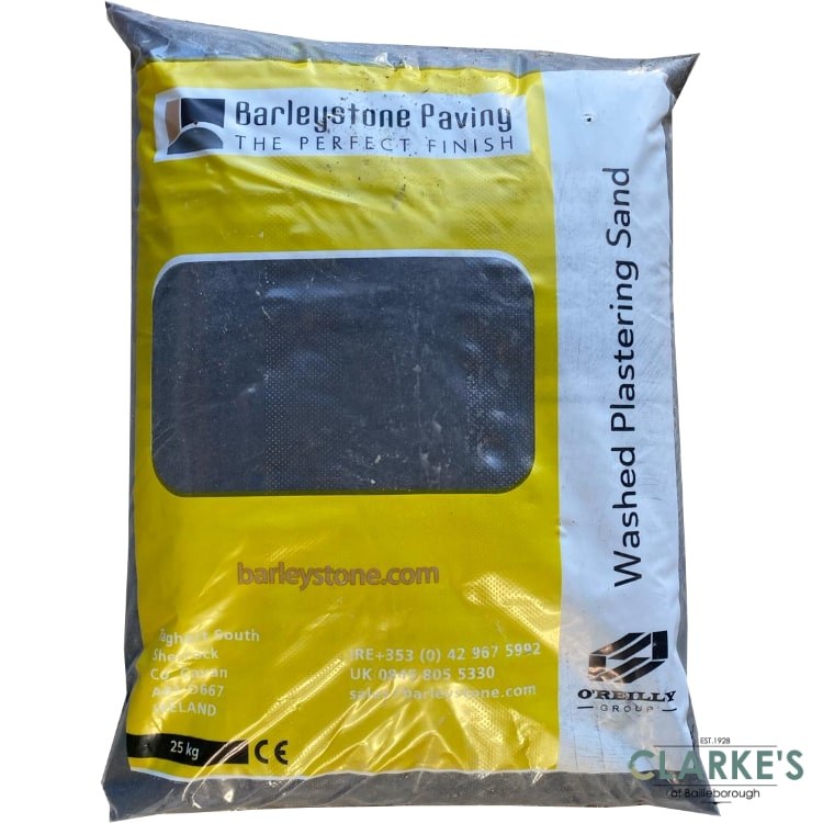 Barleystone Plastering Washed Sand 40kg - Clarkes Bailieborough