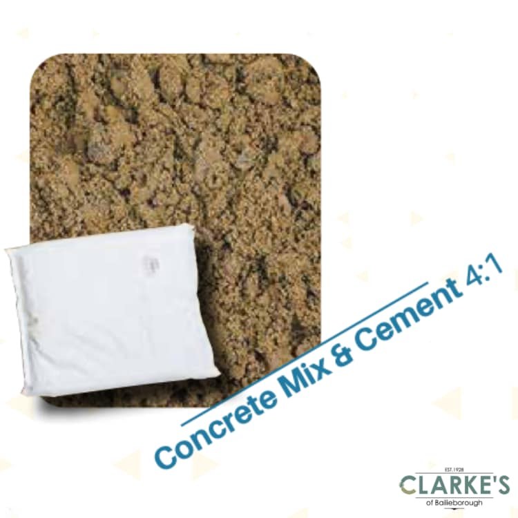 Norman Emerson Concrete Mix and Cement 25 kg - Clarkes Bailieborough