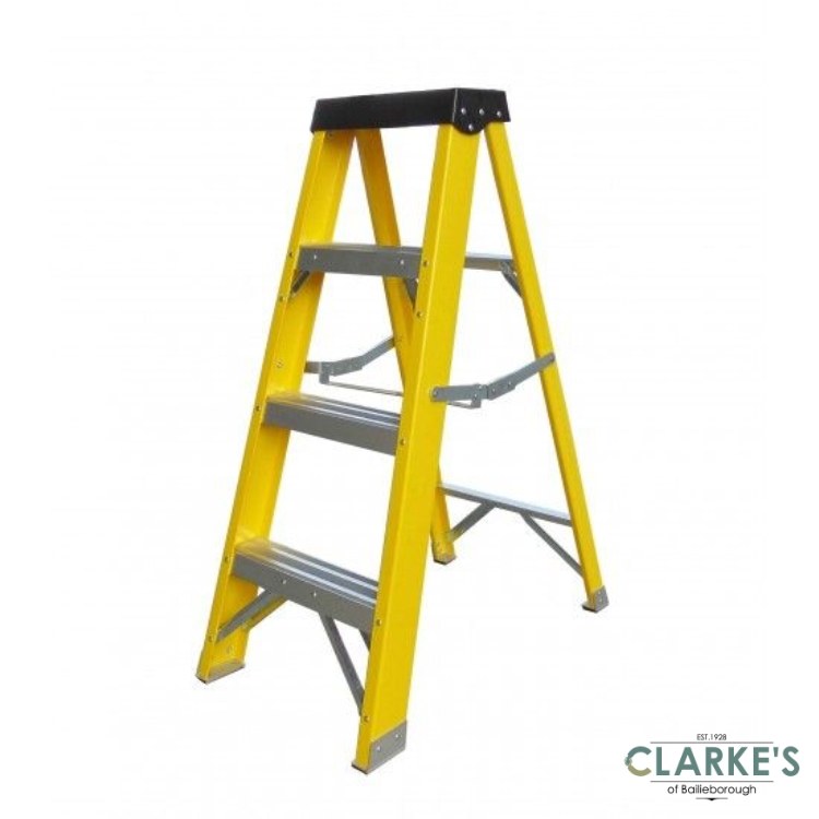 ProTool Fibreglass 4 Step Ladder - Clarkes Bailieborough
