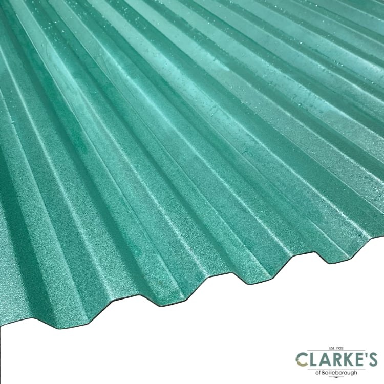 PVC Corrugated Roof Sheeting Green - Clarkes Bailieborough