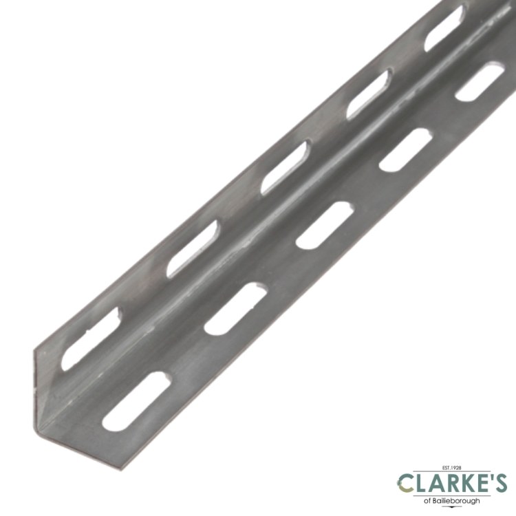 Perforated Galvanised Angle Profile - Clarkes Bailieborough