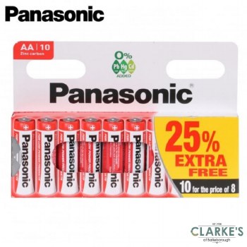 Panasonic AA Batteries | Pack of 10 - Clarkes Bailieborough
