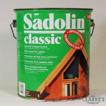 Sadolin Classic Woodstain Walnut 5 Litre - Clarkes Bailieborough
