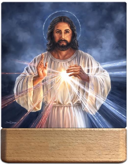DIVINE MERCY TABLETOP NIGHT LIGHT - Divine Mercy Gift Shop
