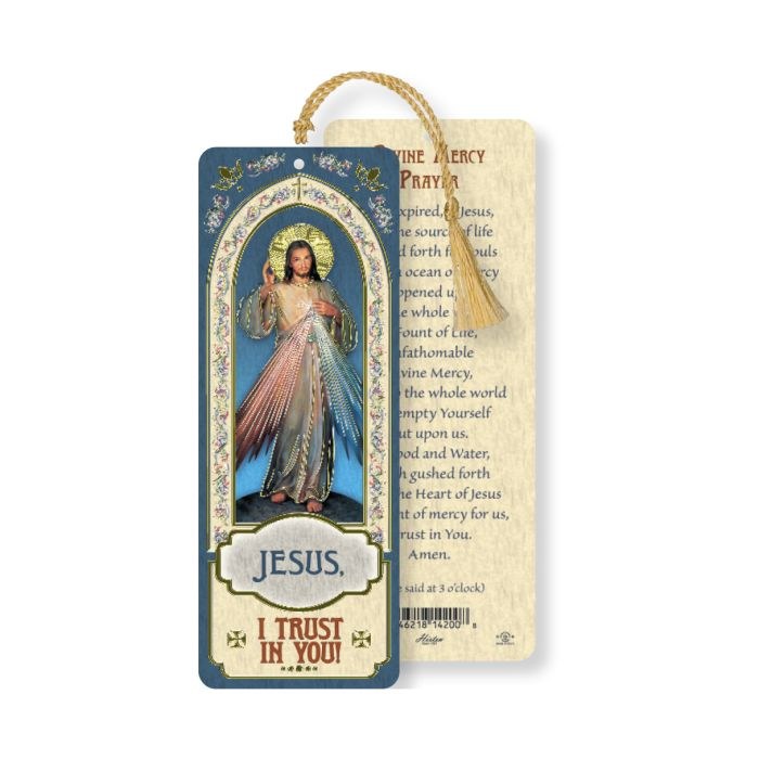 DIVINE MERCY BOOKMARK WITH TASSEL - Divine Mercy Gift Shop