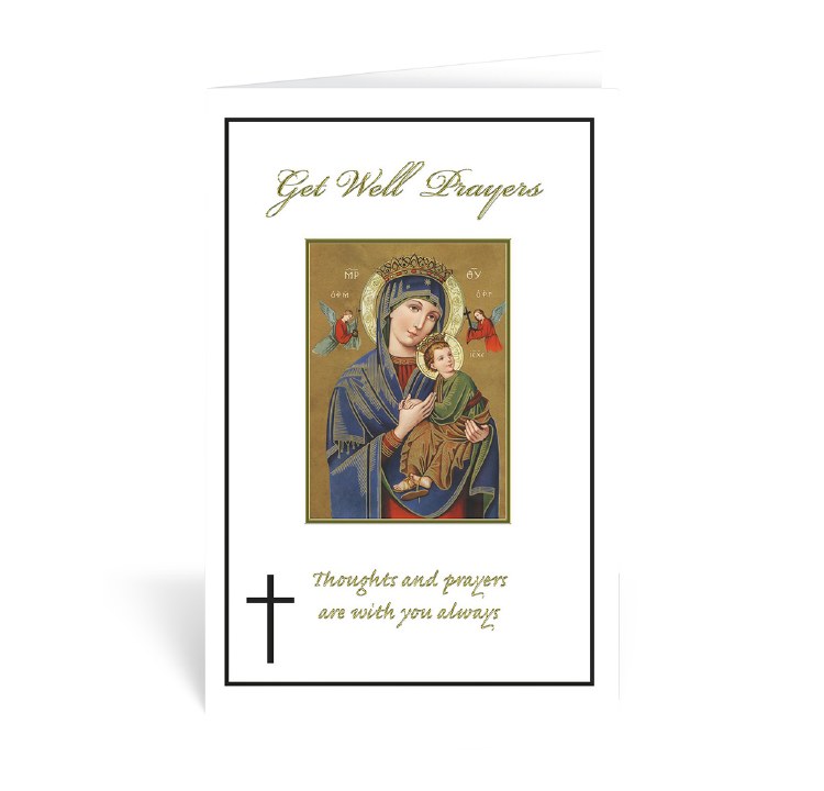 GET WELL PRAYERS CARD - Divine Mercy Gift Shop