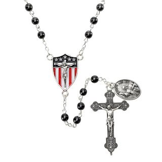 HEMATITE POPE LEO ROSARY USA - Divine Mercy Gift Shop