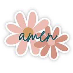 AMEN VINYL STICKER - Divine Mercy Gift Shop
