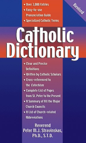 CATHOLIC DICTIONARY - Divine Mercy Gift Shop