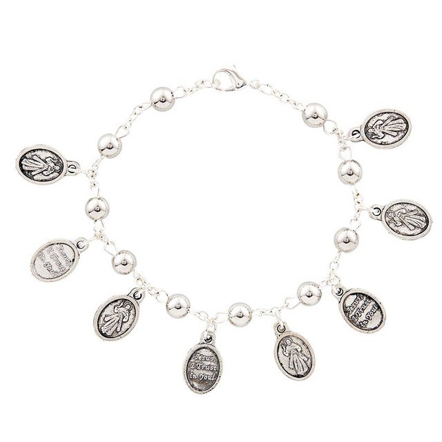 BRACELET WITH DIVINE MERCY MEDALS - Divine Mercy Gift Shop