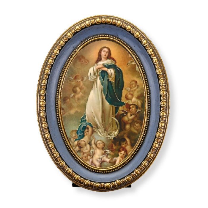IMMACULATE CONCEPTION FRAMED IMAGE - Divine Mercy Gift Shop