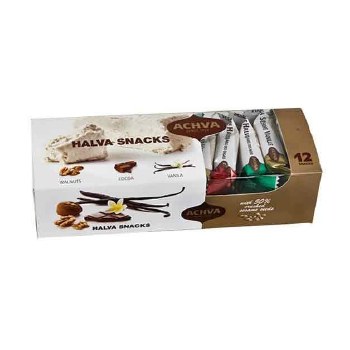 Achva Halva Snack 12 piece box - SAMI'S FAIRFAX GROCERY