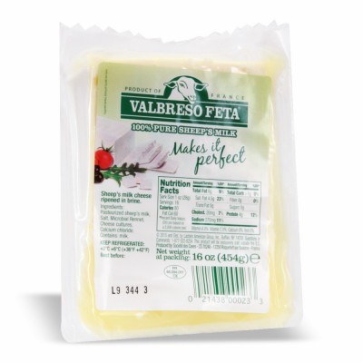Valbreso French Feta 16 oz - SAMI'S FAIRFAX GROCERY