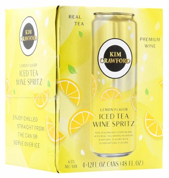 Kim Crawford Lemon Iced Tea Seltzer 4pk 12oz Can - Legacy Wine and Spirits