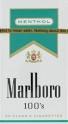Marlboro Menthol Gold 100s Box - Legacy Wine and Spirits