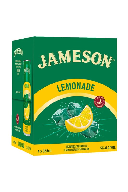 Jameson Lemonade Cocktail 4pk 12oz Can - Legacy Wine and Spirits